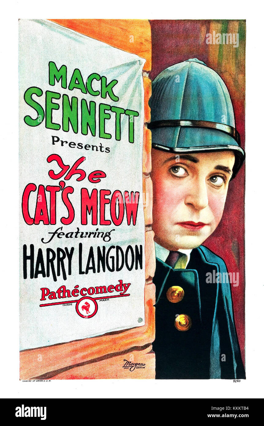 The poster for 'The Cat's Meow' showcases key elements from the film ...