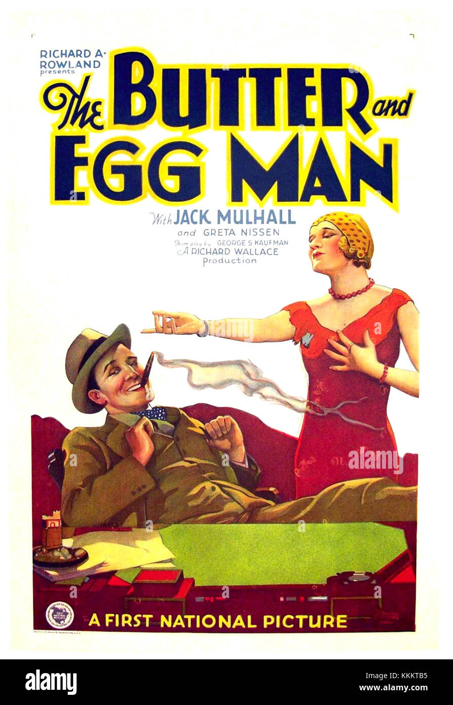 The butter and egg man poster hi-res stock photography and images - Alamy