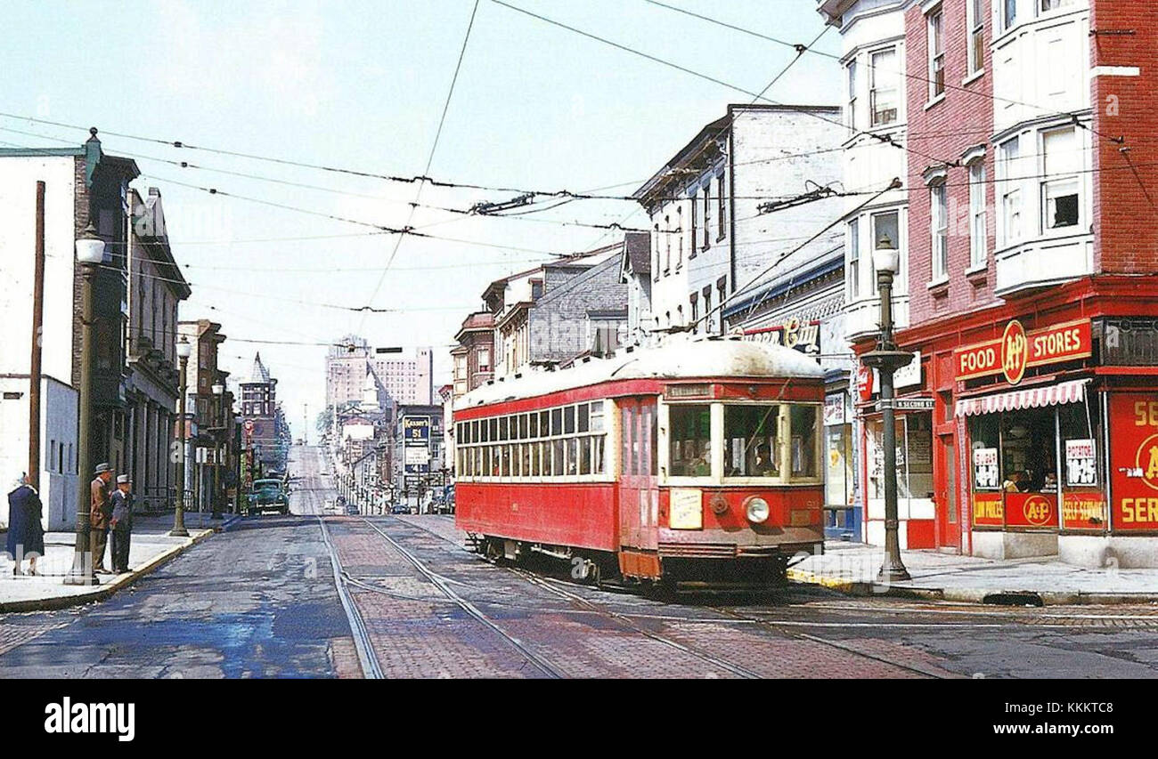 This image from 1952 captures the 200 block of Hamilton Street in ...