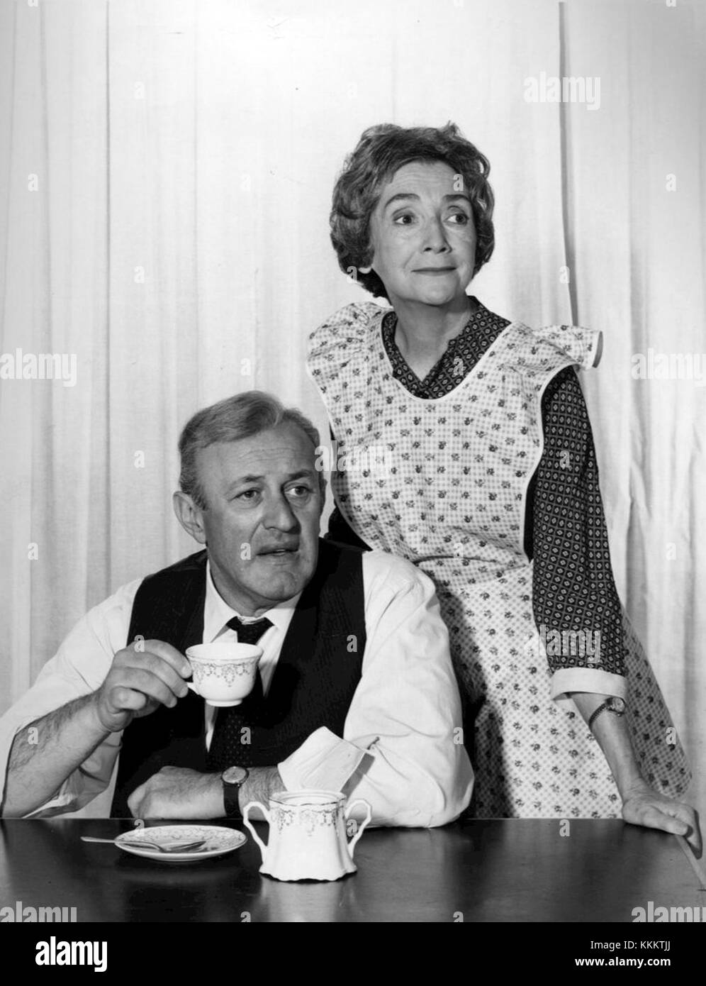 This image shows actor Lee J. Cobb in his portrayal of Willy Loman in ...