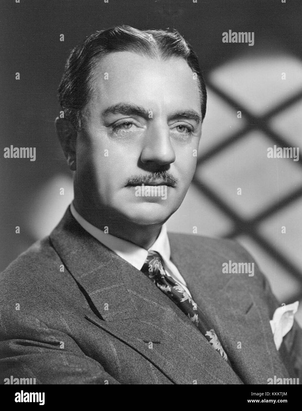 William Powell, an American actor known for his suave and charming ...