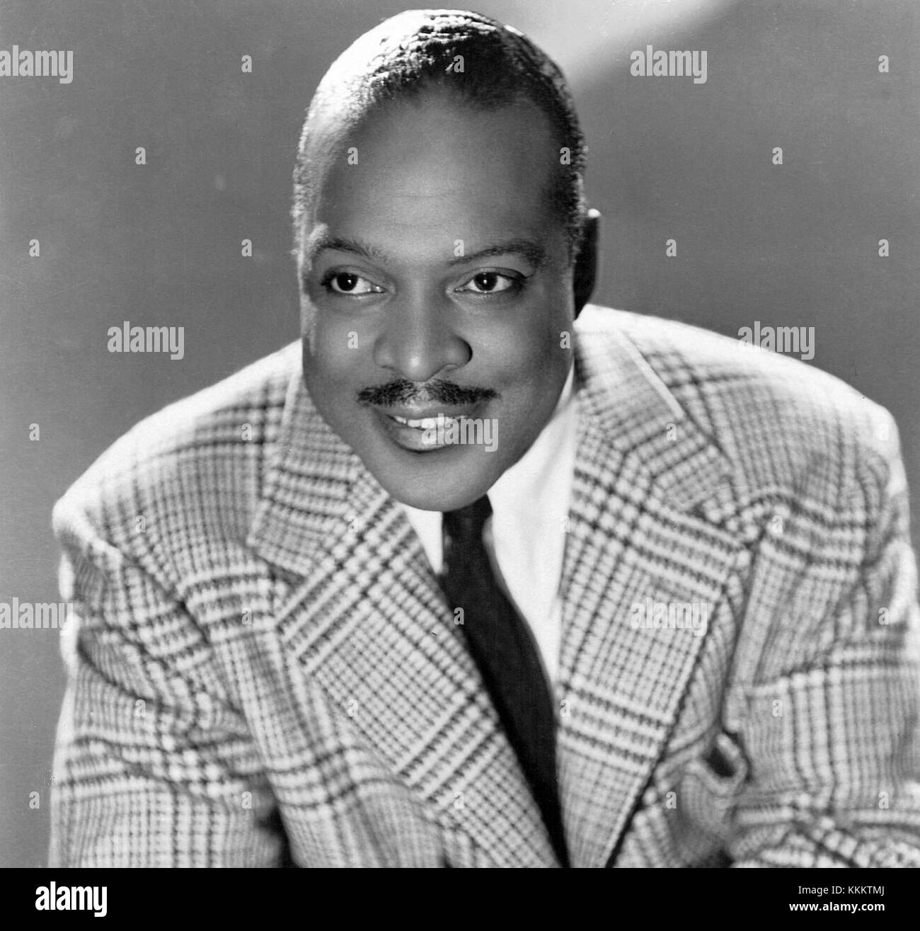 The portrait of Count Basie captures the legendary jazz pianist and ...