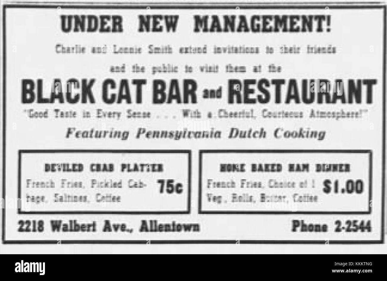 1950s branding Black and White Stock Photos & Images - Alamy