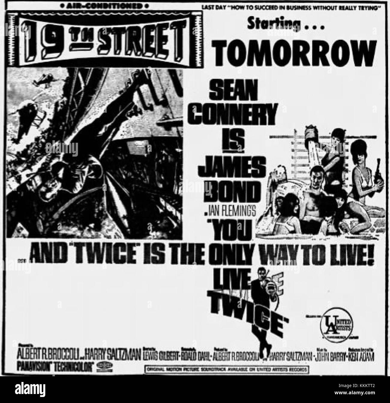 An advertisement from June 27, 1967, promoting a performance at the ...