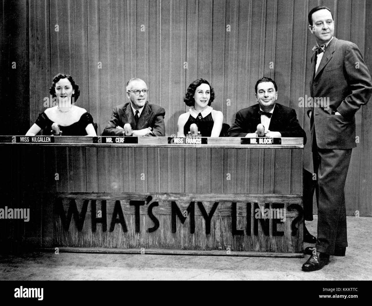 Whats My Line was an American television game show, first airing in ...