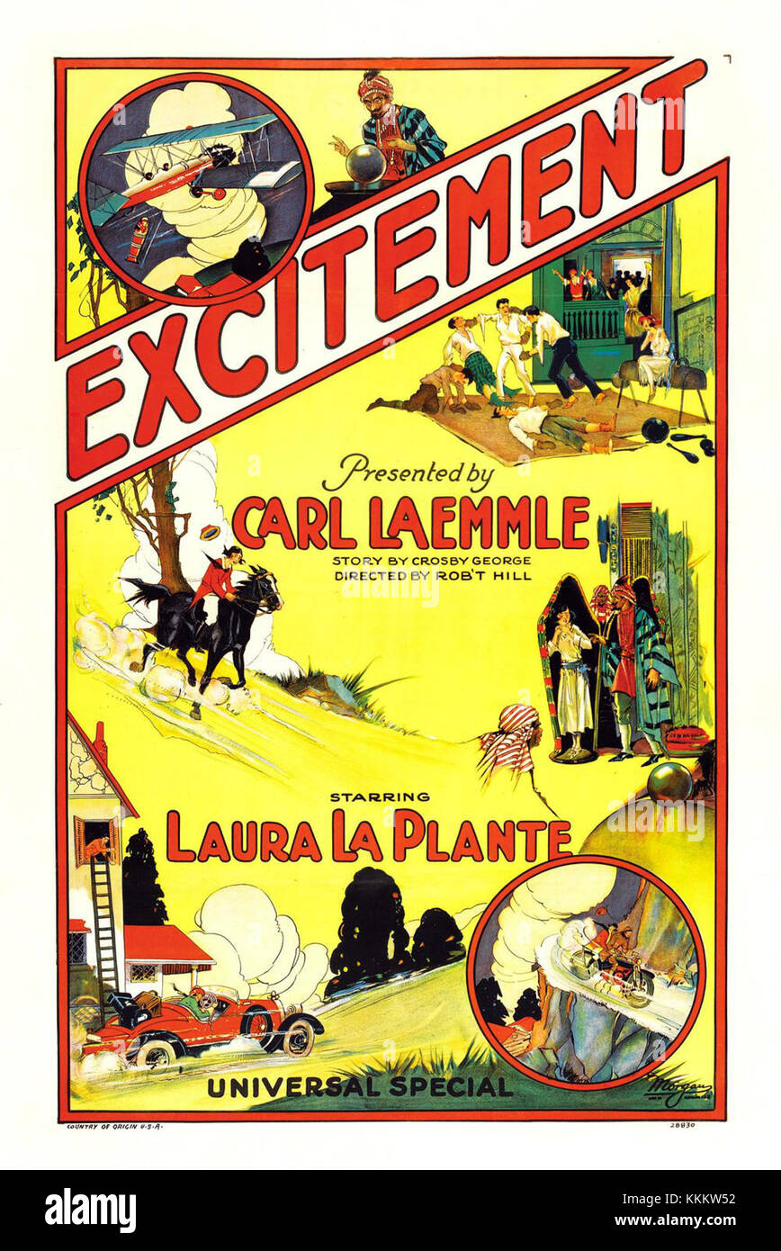 An excitement poster typically promotes a particular event or occasion ...