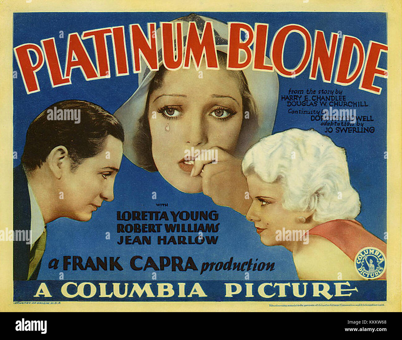 Platinum blonde jean harlow hi-res stock photography and images - Alamy
