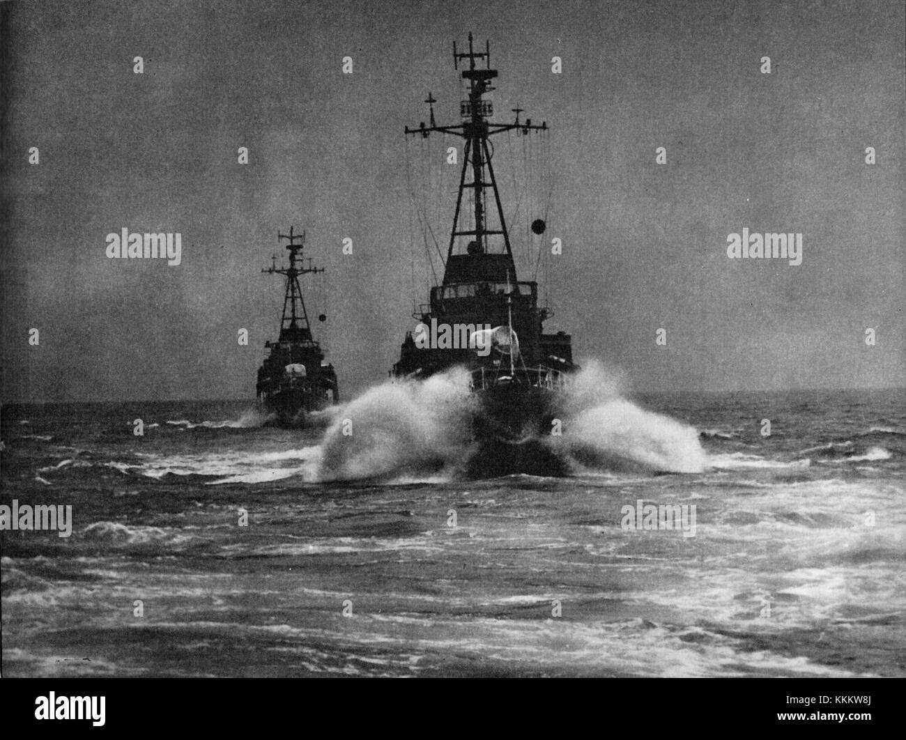 Trawling fleet Black and White Stock Photos & Images - Alamy