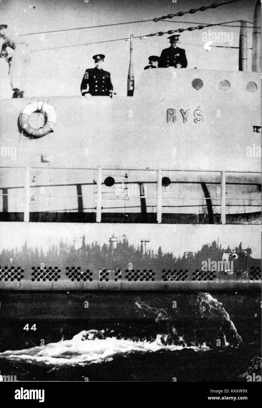 ORP Rys was a Polish Navy destroyer that served after World War II. It ...