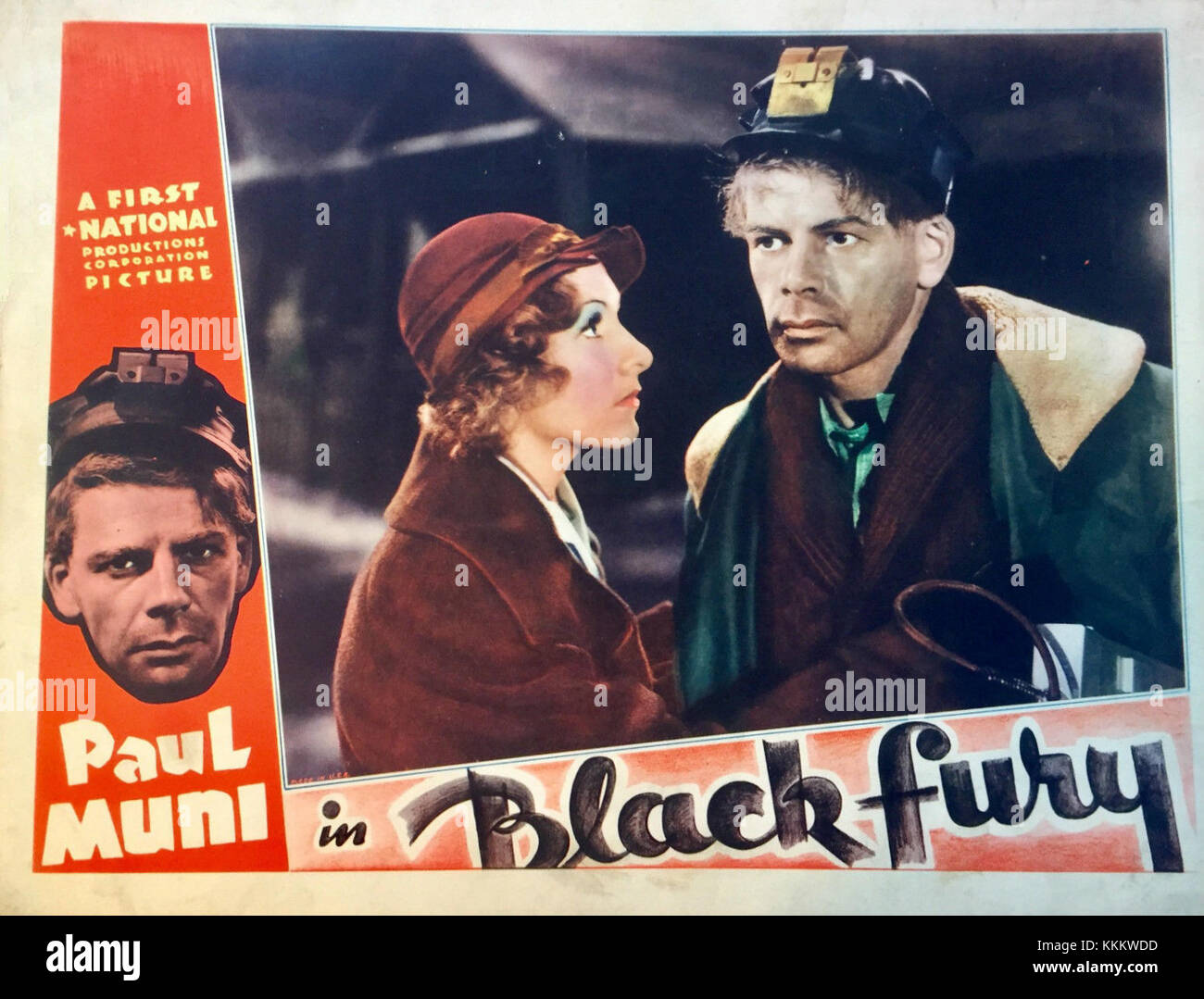 Black Fury lobby card Stock Photo - Alamy