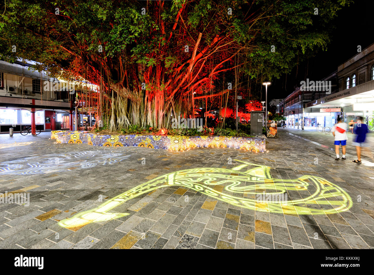 Australian art aboriginal mosaic hi-res stock photography and images ...