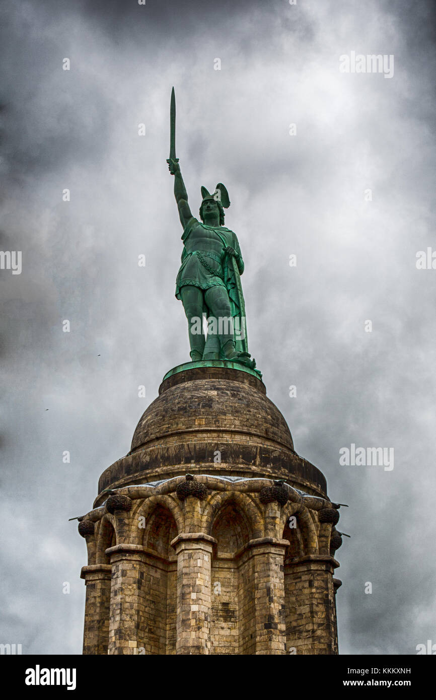 Hermannsdenkmal in Detmold Stock Photo - Alamy
