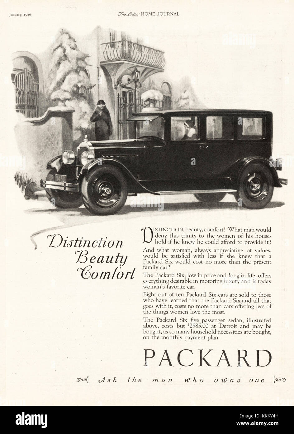 1926 U.S. Magazine Dodge Cars Advert Stock Photo - Alamy