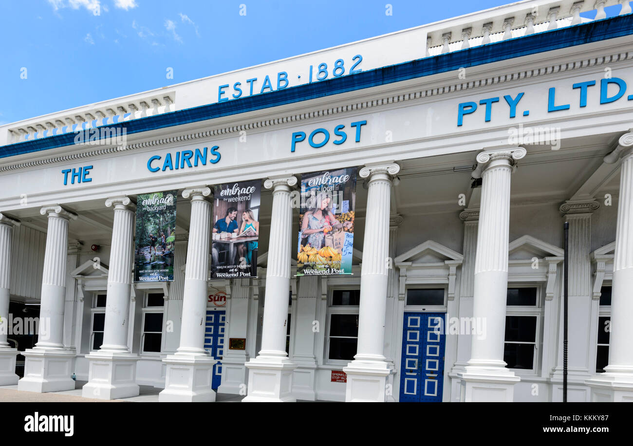 The Headquarters of the local newspaper The Cairns Post, 22-24 Abbott ...