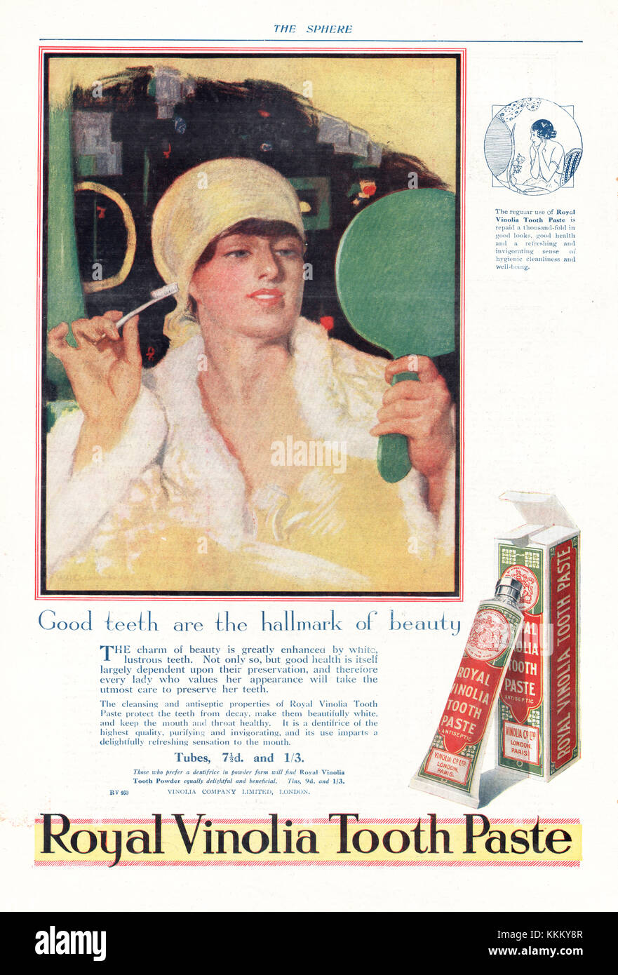 Toothpaste ad hi-res stock photography and images - Alamy