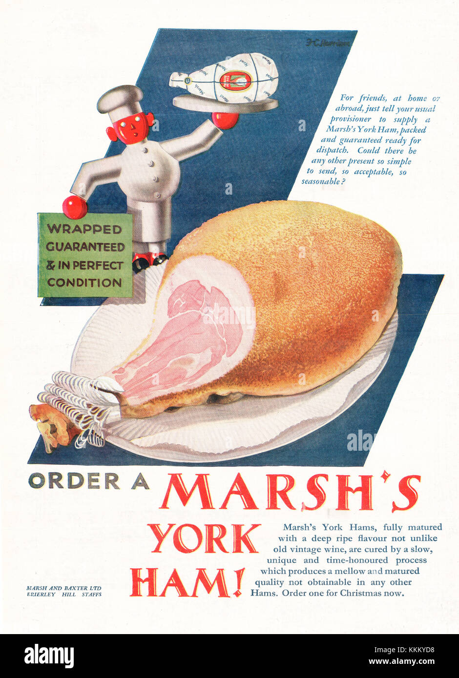 Marshs york ham hi-res stock photography and images - Alamy