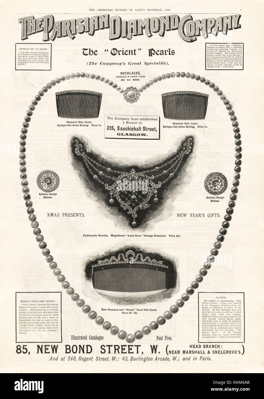 1895 ad hi-res stock photography and images - Alamy