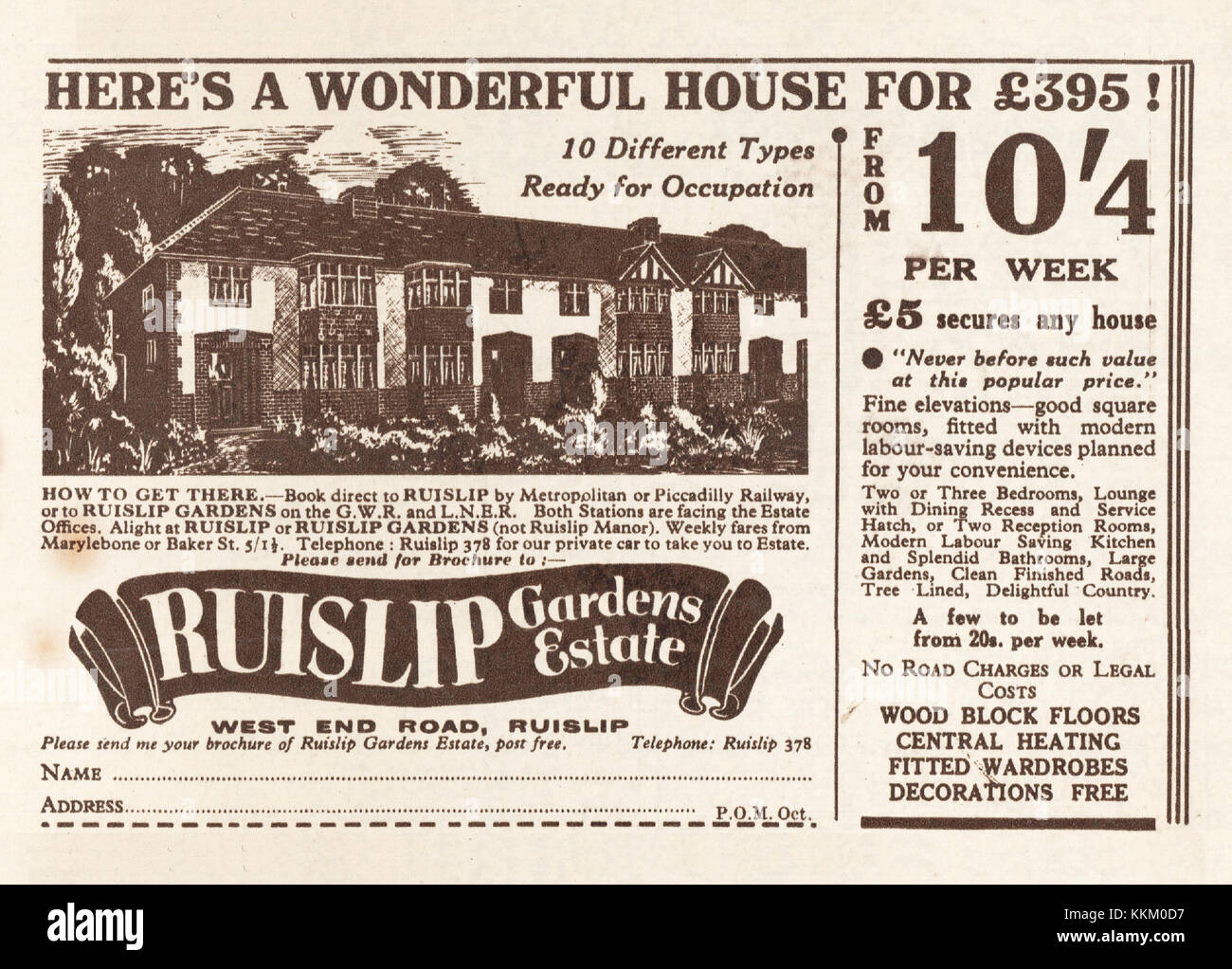 Ruislip gardens hi-res stock photography and images - Alamy