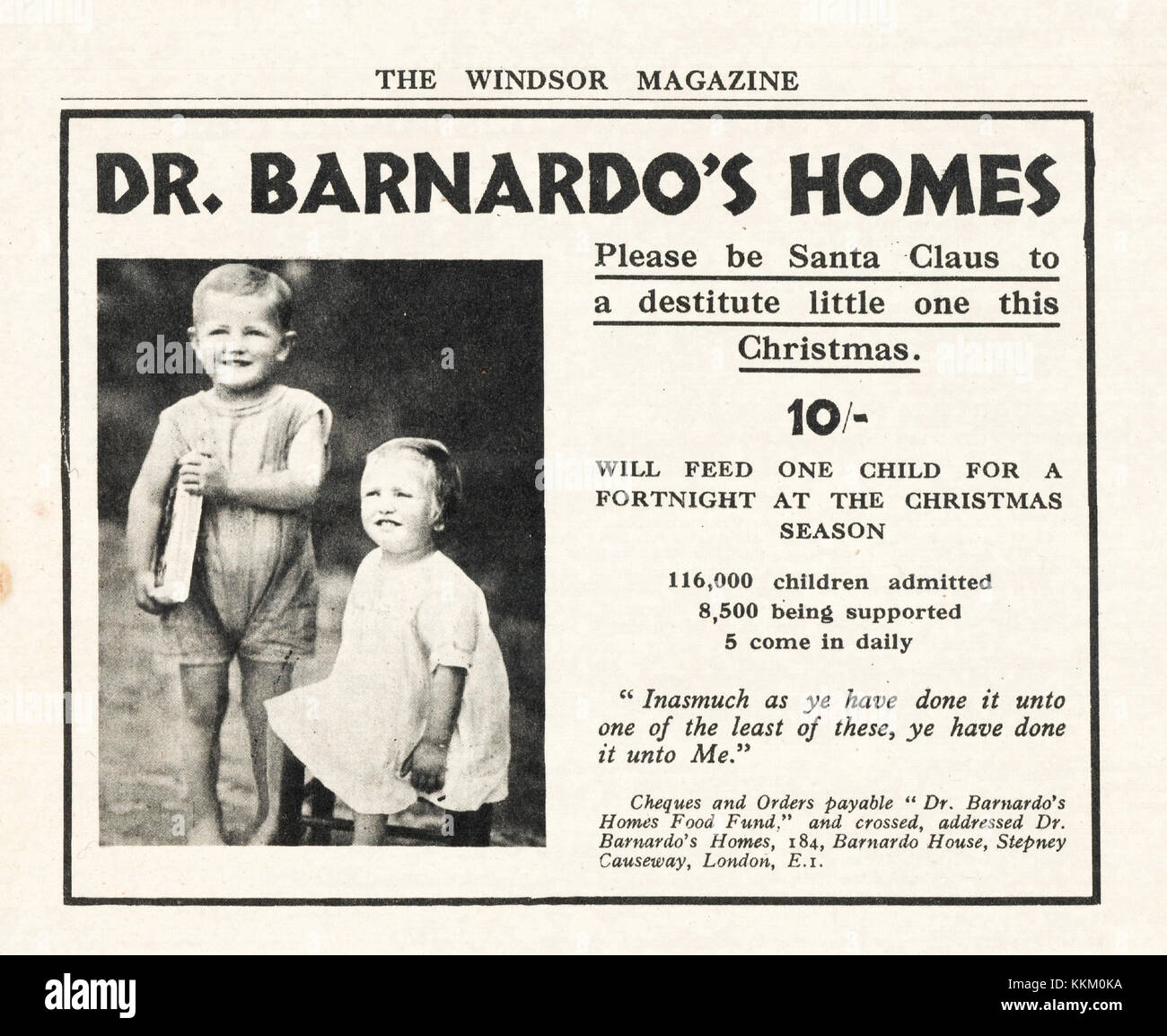 Dr barnardo thomas hi-res stock photography and images - Alamy