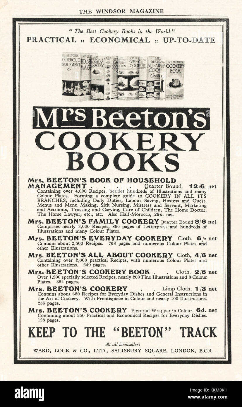 Mrs Beeton Book High Resolution Stock Photography and Images - Alamy