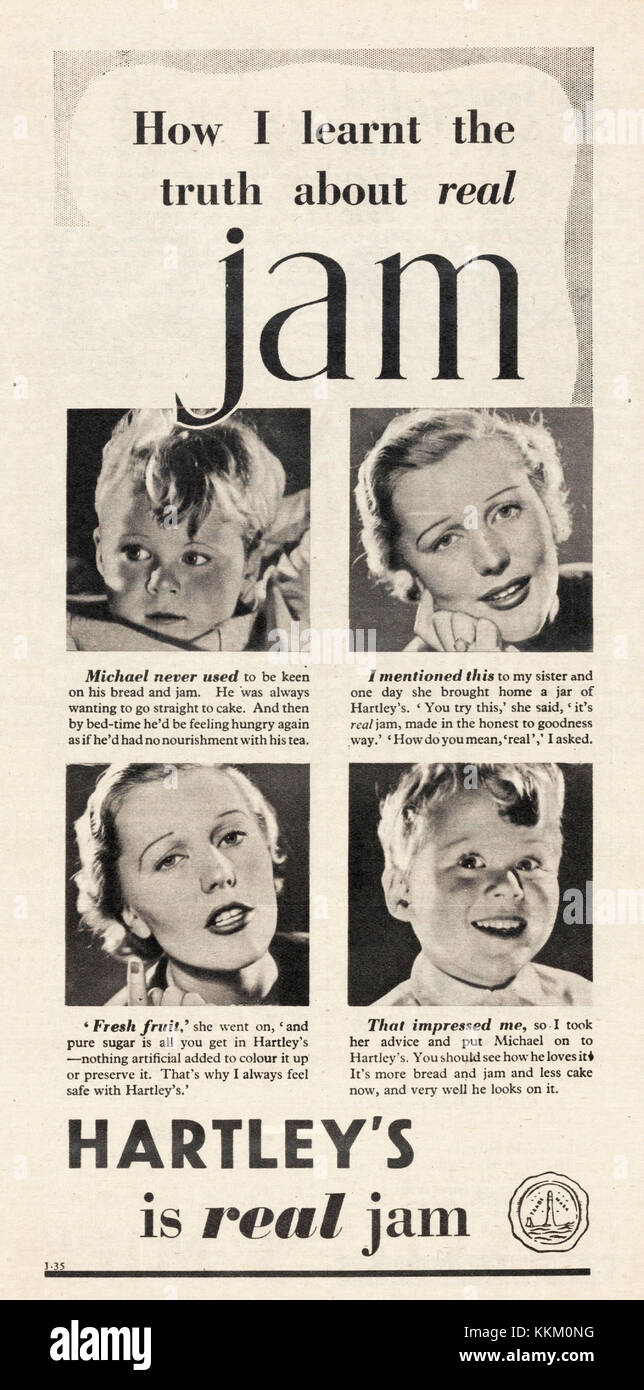 Hartleys jam hi-res stock photography and images - Alamy