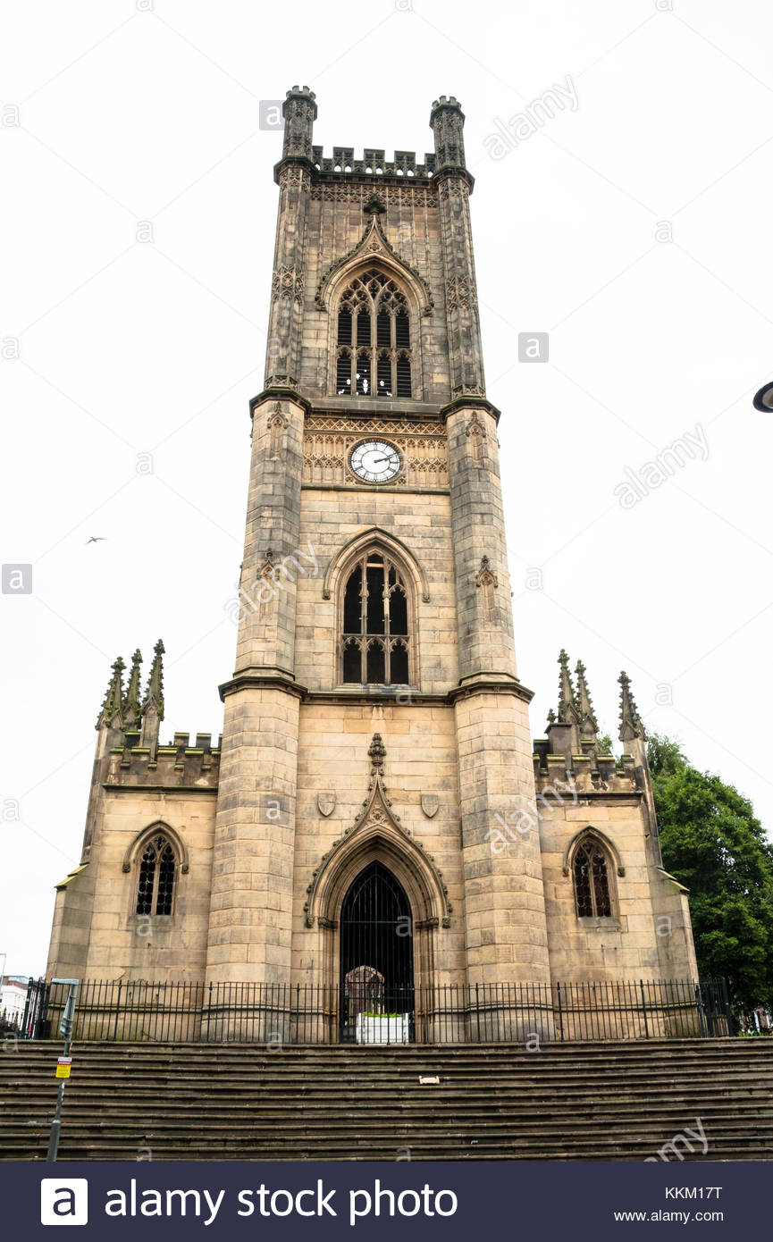 The Bombed Out Church Liverpool Stock Photos & The Bombed Out Church ...