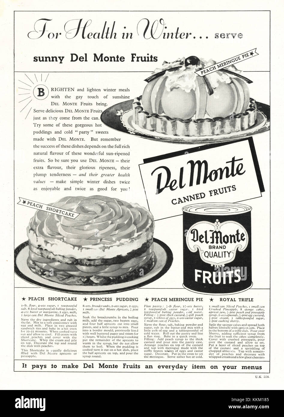 Del monte fruit hi-res stock photography and images - Alamy