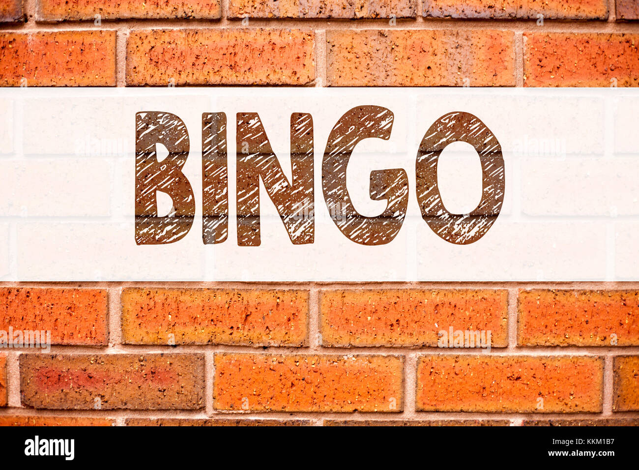 Conceptual announcement text caption inspiration showing Bingo ...