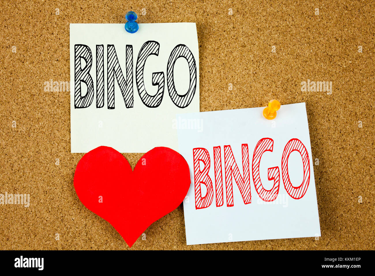 Conceptual hand writing text caption inspiration showing Bingo concept ...