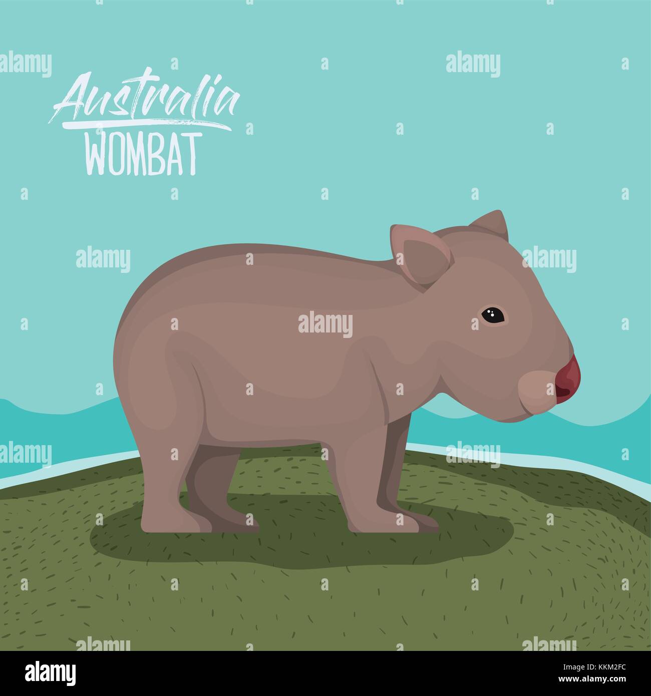 Wombat Silhouette