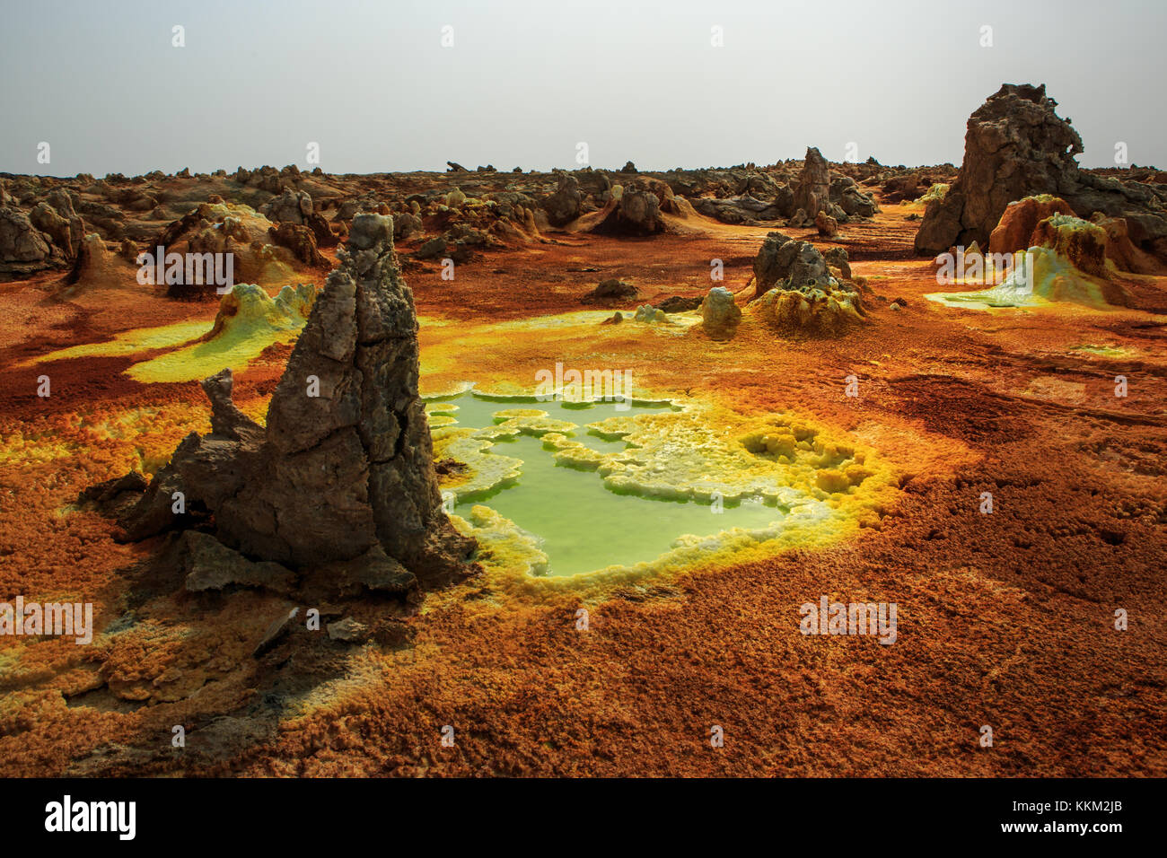 Visiting the hottest place on earth, Danakil Depression, Ethiopia Stock ...