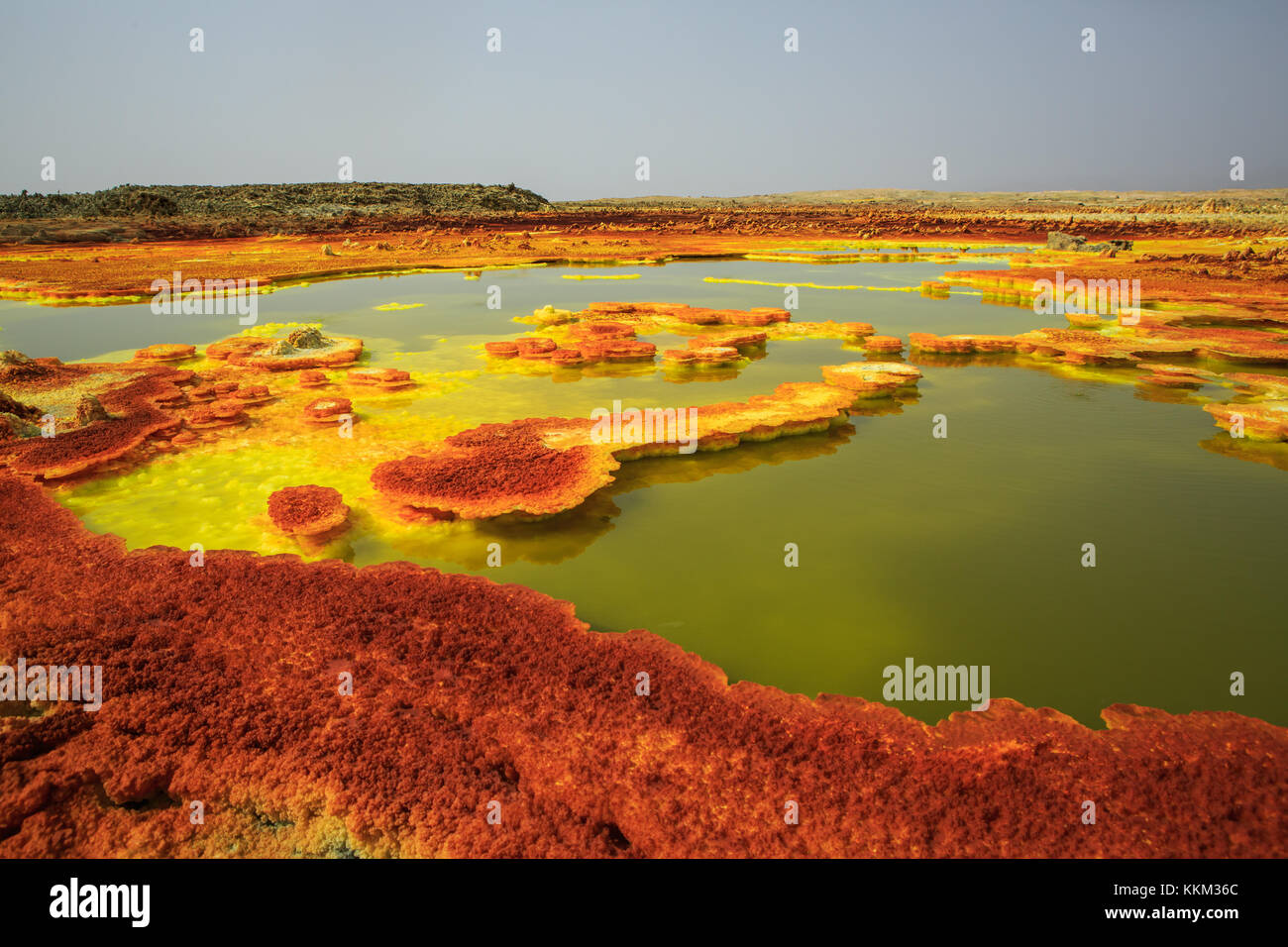 Visiting the hottest place on earth, Danakil Depression, Ethiopia Stock ...