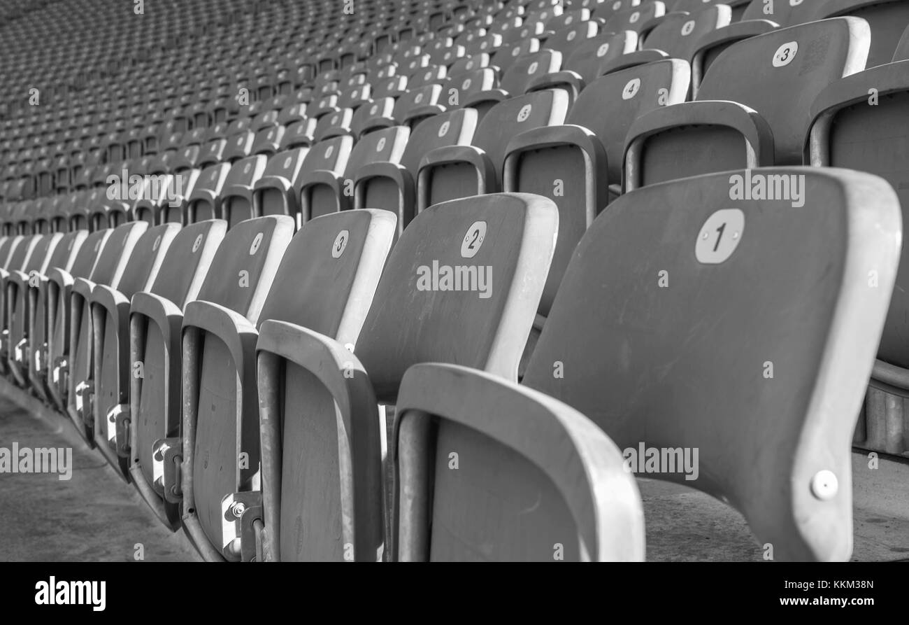 Stadium seat row hi-res stock photography and images - Alamy