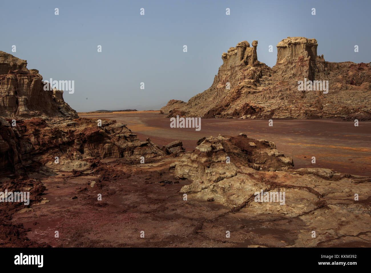 Visiting the hottest place on earth, Danakil Depression, Ethiopia Stock ...