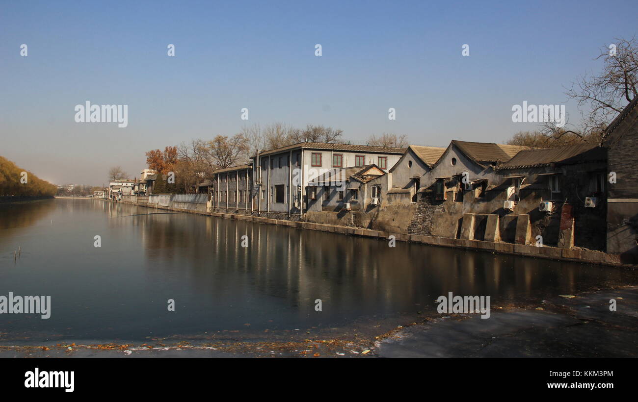 Moat around the Forbidden City - Beijing, China Stock Photo - Alamy
