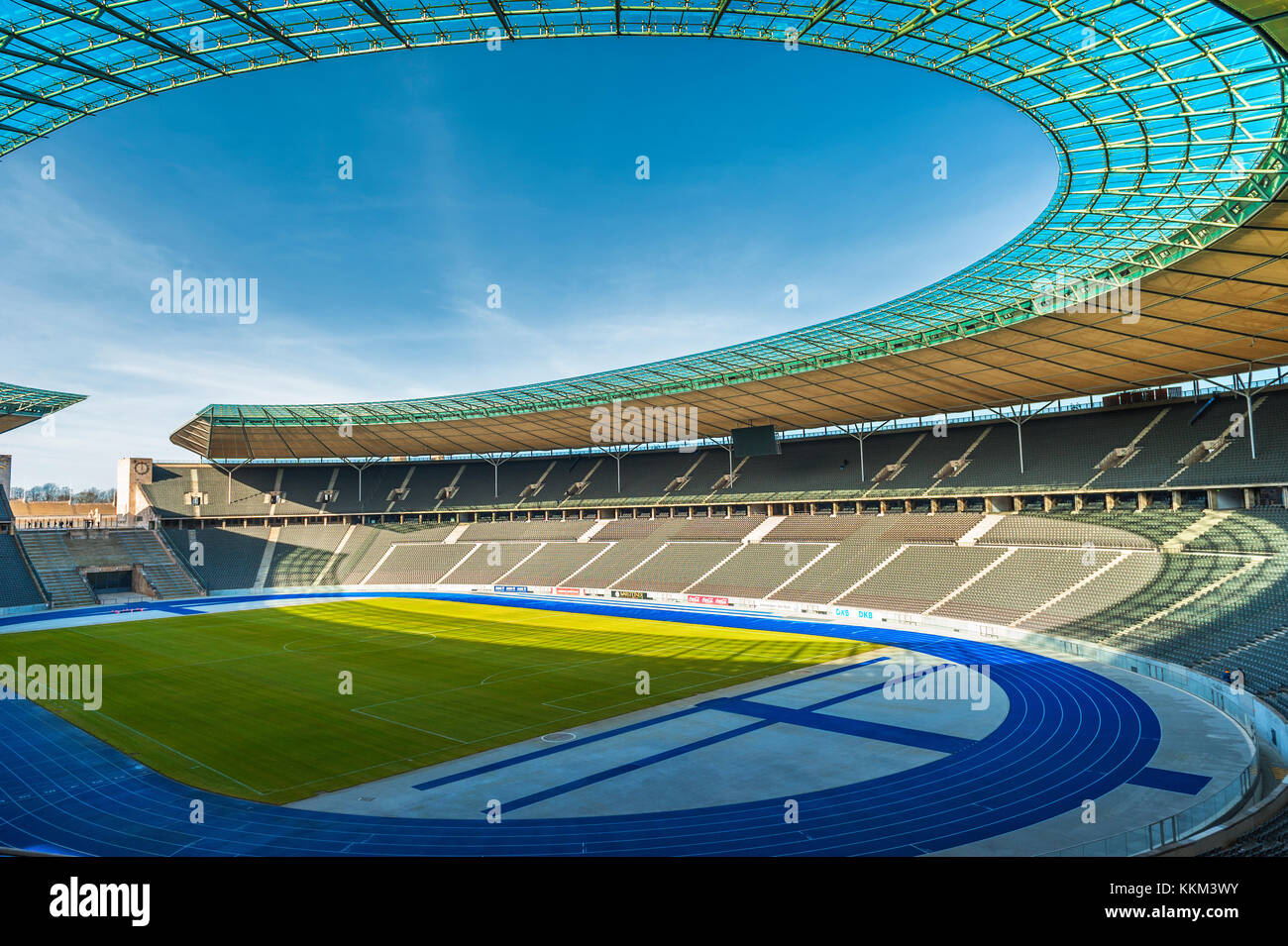 Impressive Olympic stadium of Berlin Stock Photo - Alamy