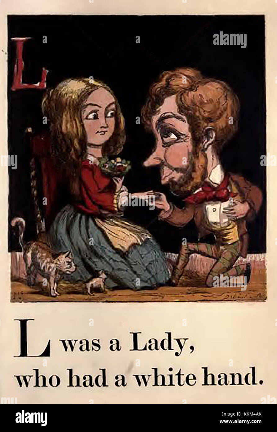 Victorian marriage illustration hi-res stock photography and images - Alamy