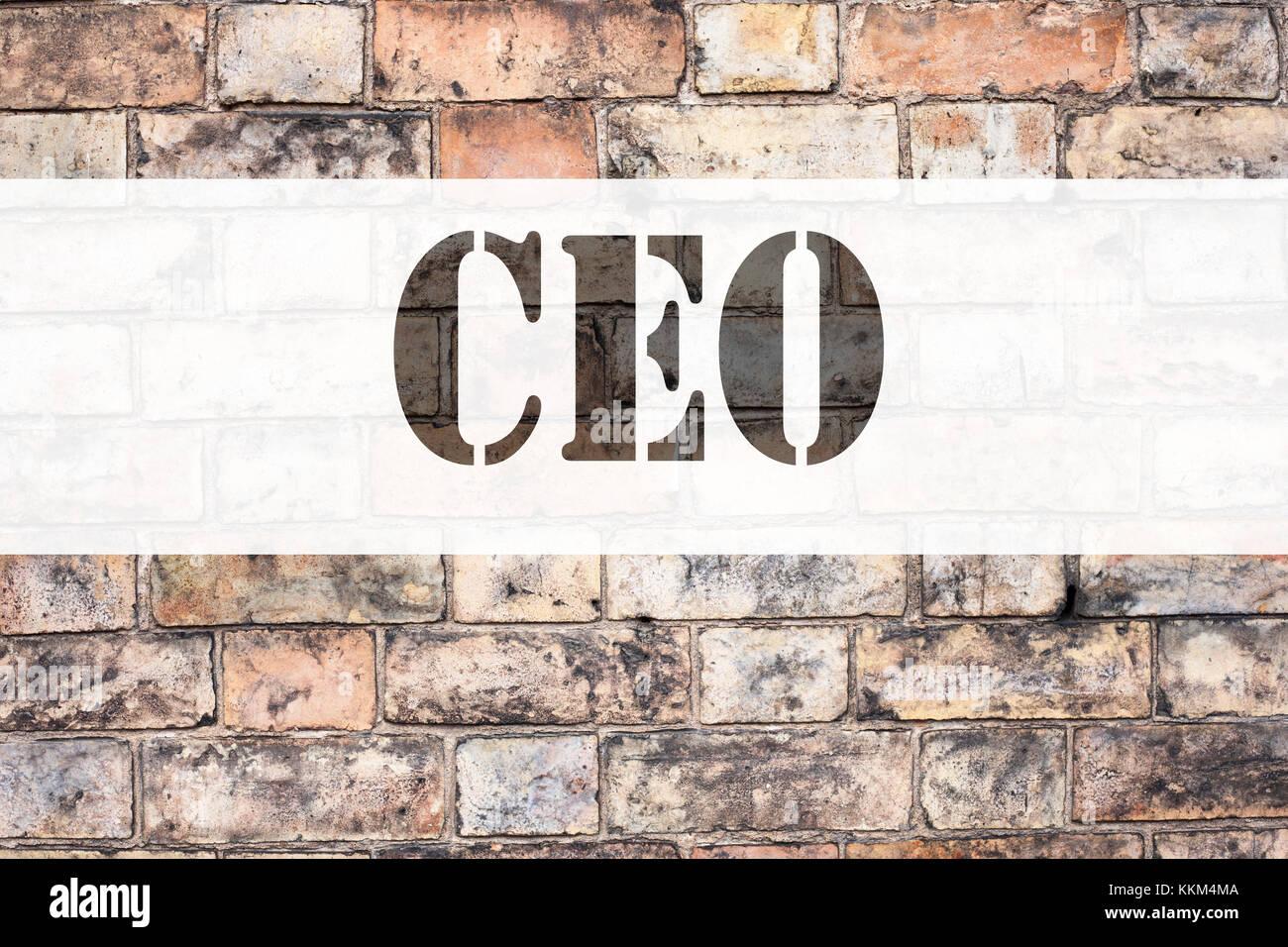 Conceptual announcement text caption inspiration showing CEO. Business ...