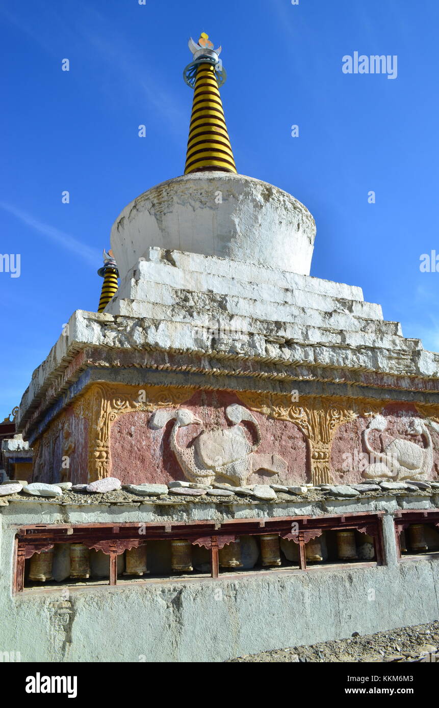 Buddhist Monastery in Ladakh Stock Photo - Alamy