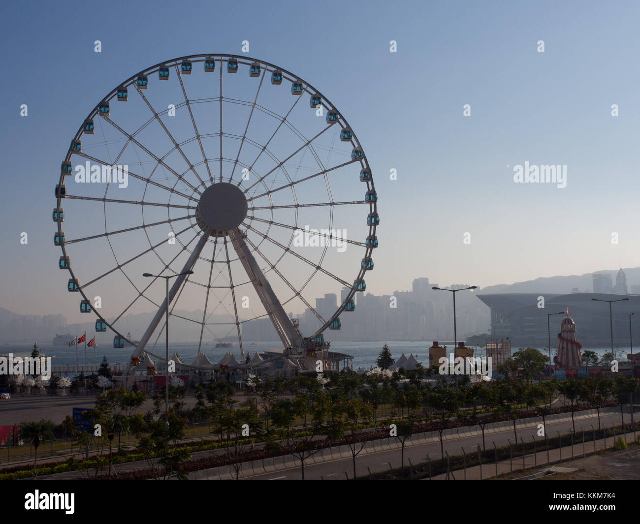 Hong Kong Observation Wheel Stock Photo - Alamy