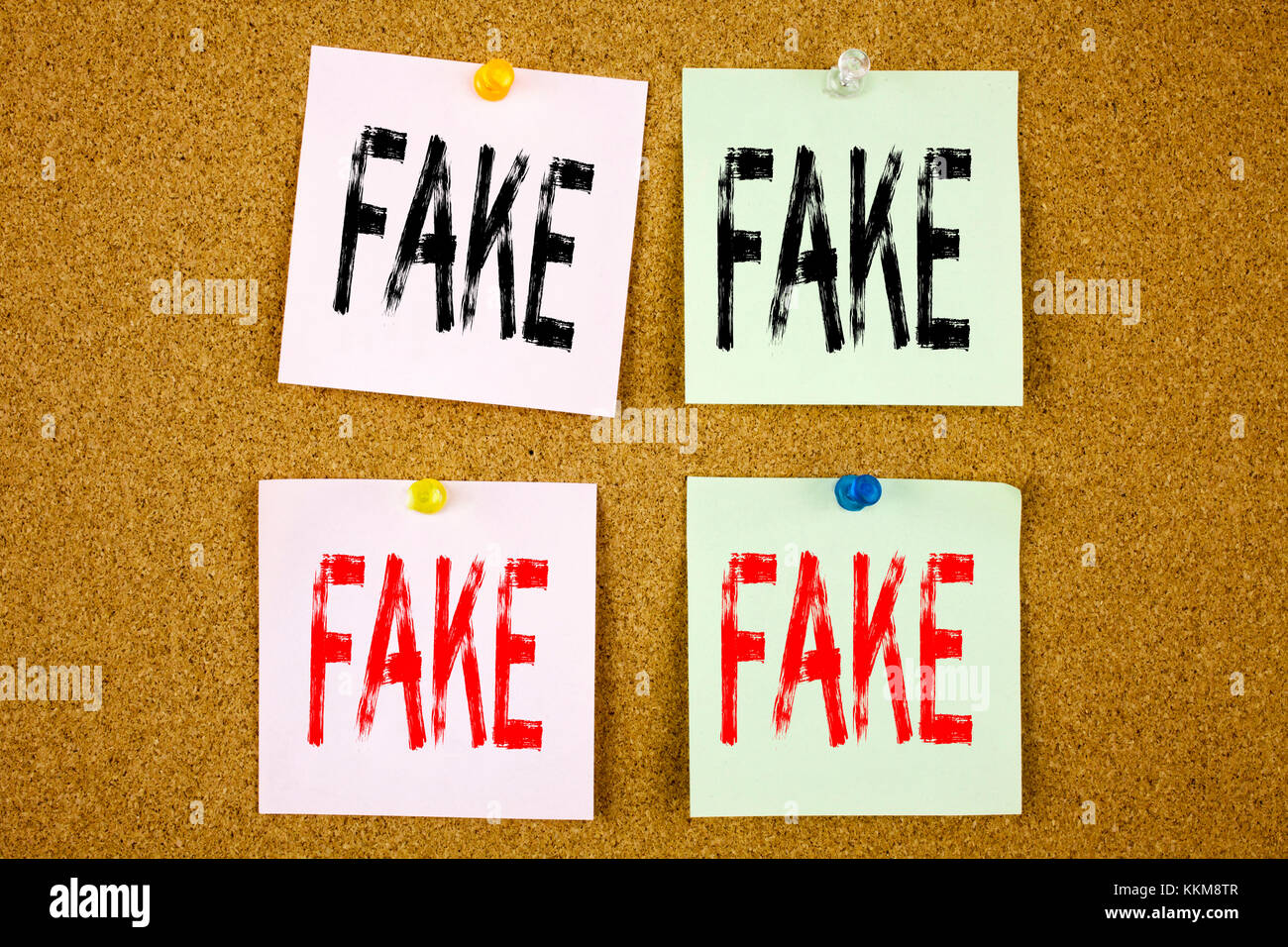 Conceptual hand writing text caption inspiration showing Fake News ...