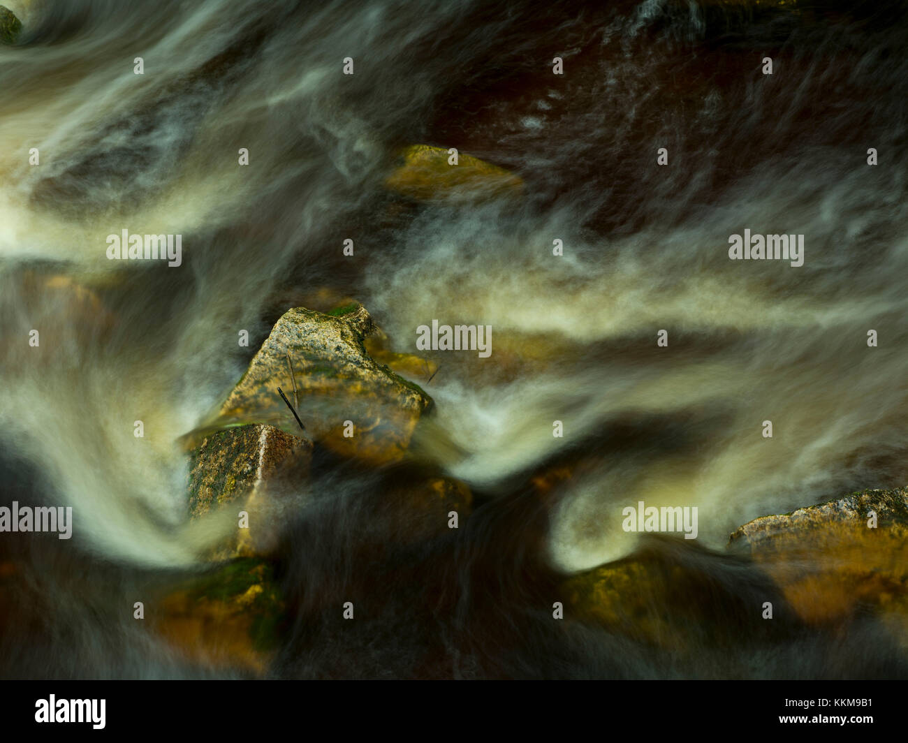 Stream course Steinbach, Ore Mountains, Saxony, Germany Stock Photo - Alamy