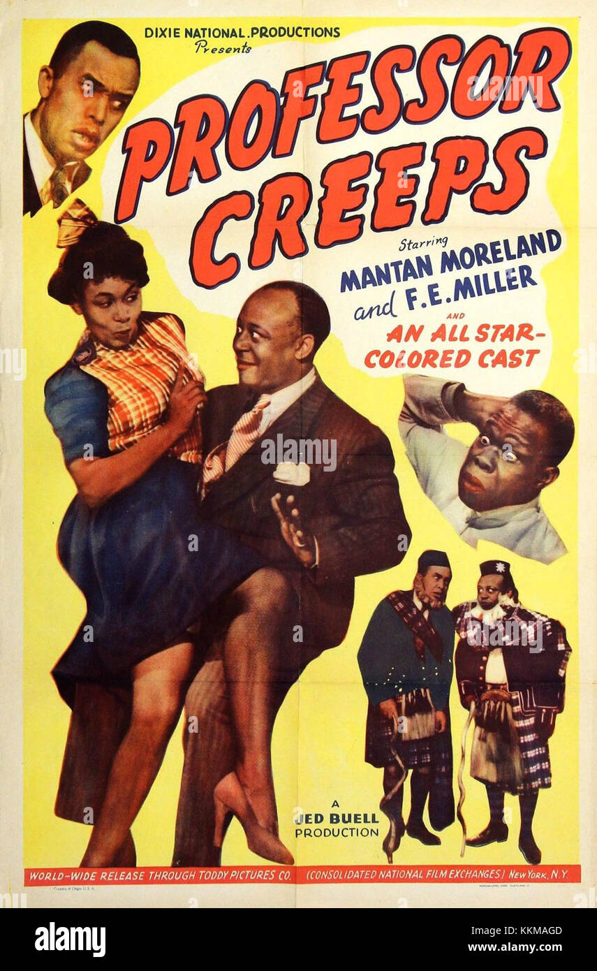 'Professor Creeps' is a 1950s television program known for its horror ...