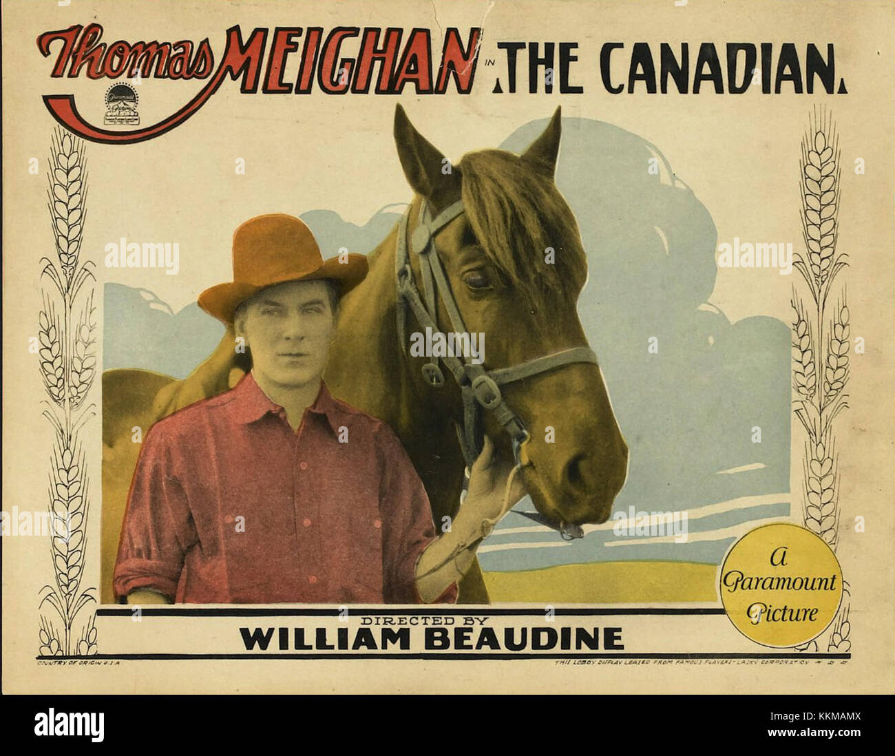 A Canadian lobby card for a film, typically used to promote a movie in ...