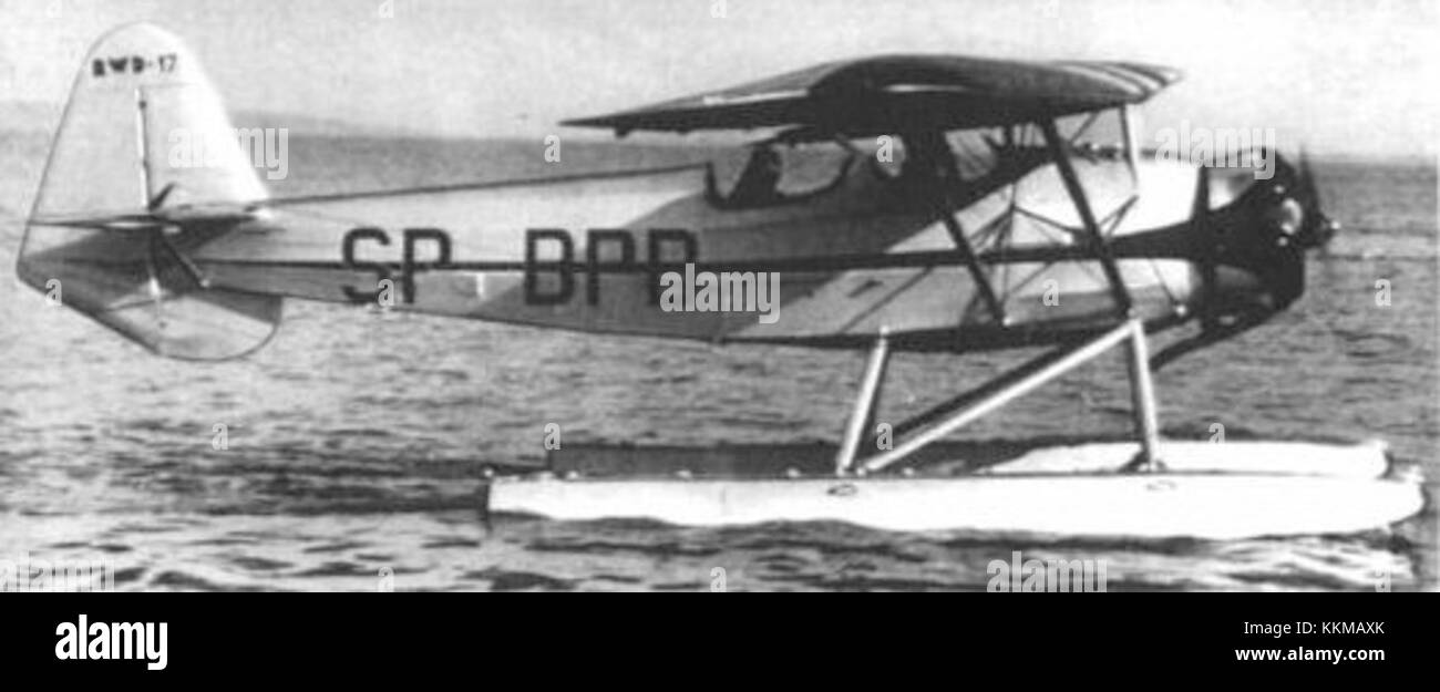 The RWD 17W is a Polish light aircraft designed in the late 1930s. It ...