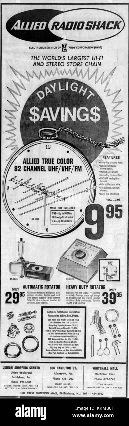 Radio shack ad hi-res stock photography and images - Alamy