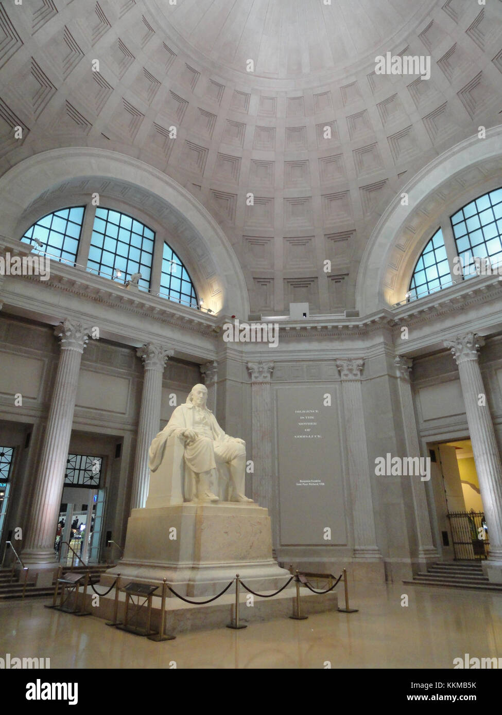 Benjamin Franklin National Memorial - DSC06730 Stock Photo - Alamy