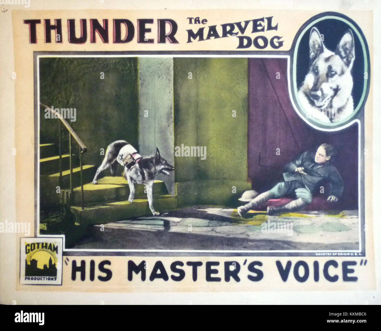 The *His Master's Voice* lobby card features promotional material from ...