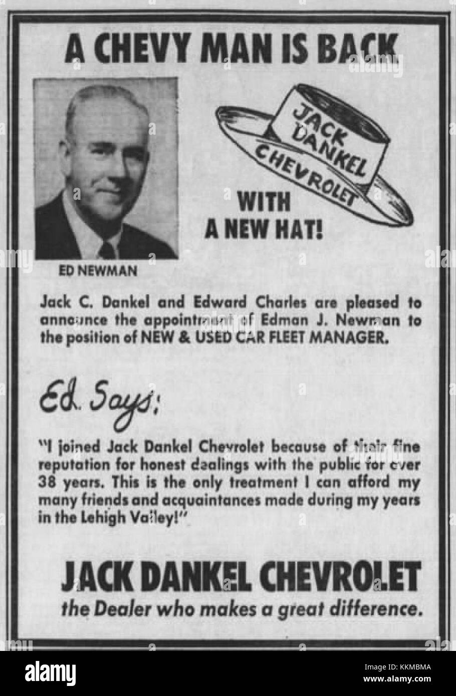 1970 - Dankel - Chevrolet - 20 Dec MC - Allentown PA Stock Photo - Alamy