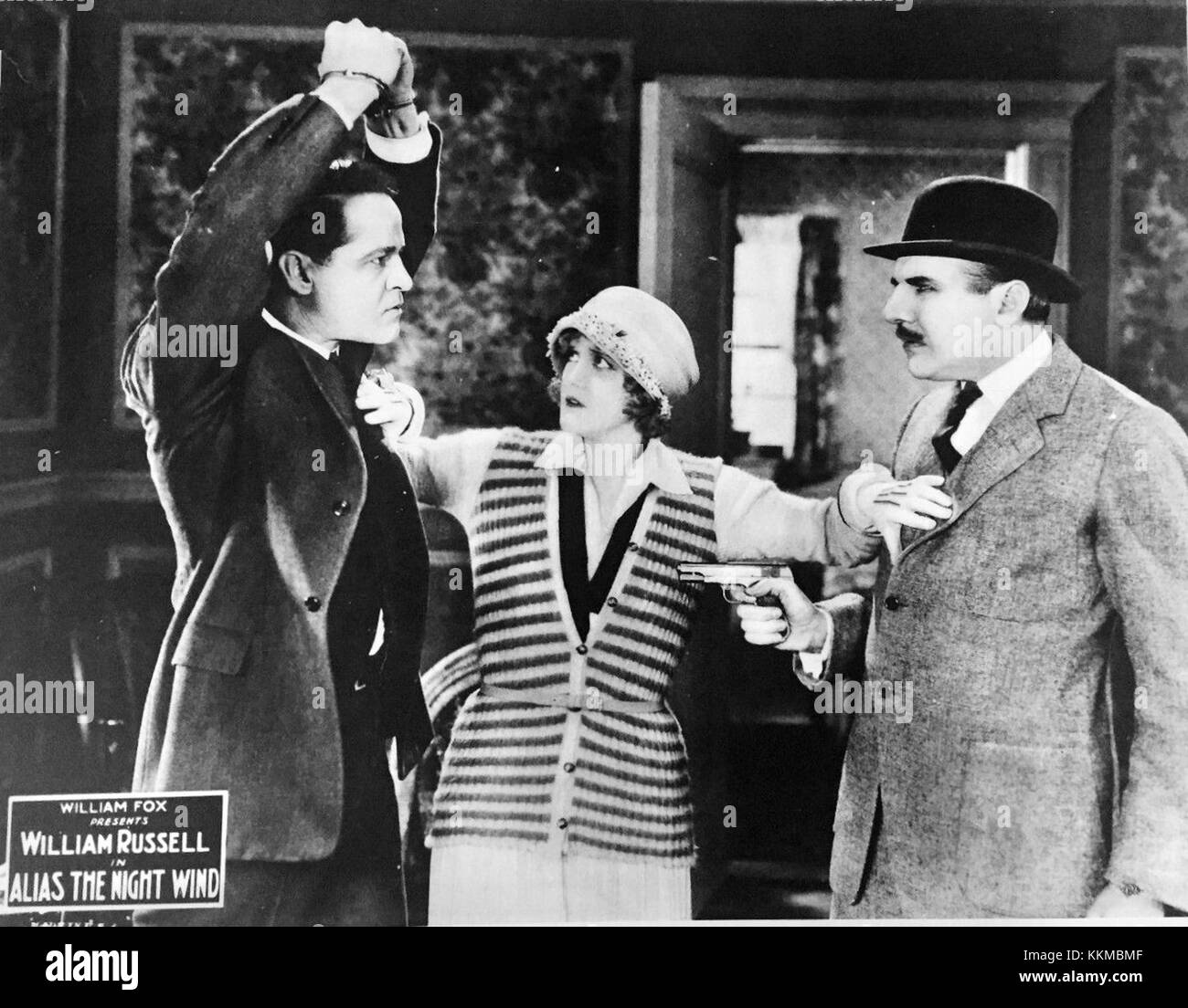 Alias the Night Wind lobby card Stock Photo - Alamy